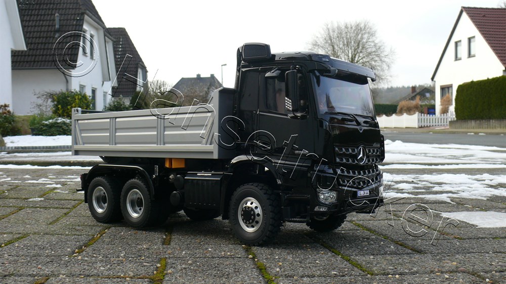 Update (Umbau) Mercedes- Benz 3348 Kipper