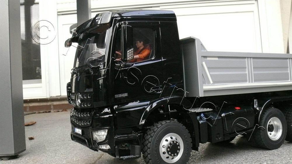 Update (Umbau) Mercedes- Benz 3348 Kipper